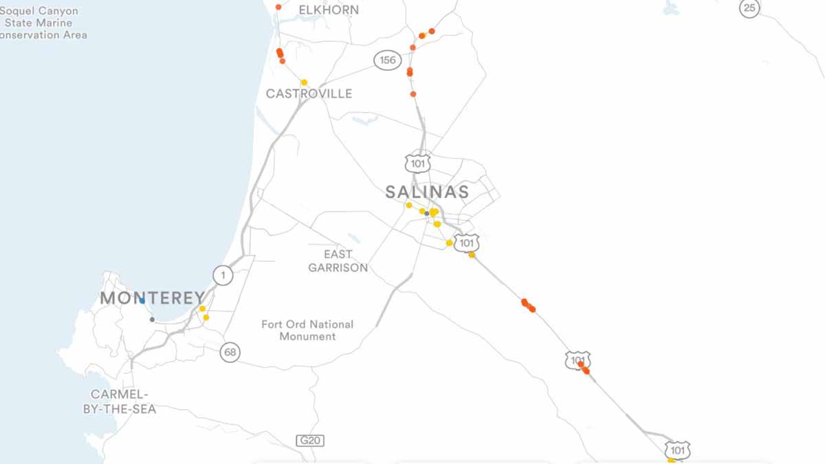 Billboard Advertising in Monterey-Salinas, CA - Rent Monterey-Salinas ...