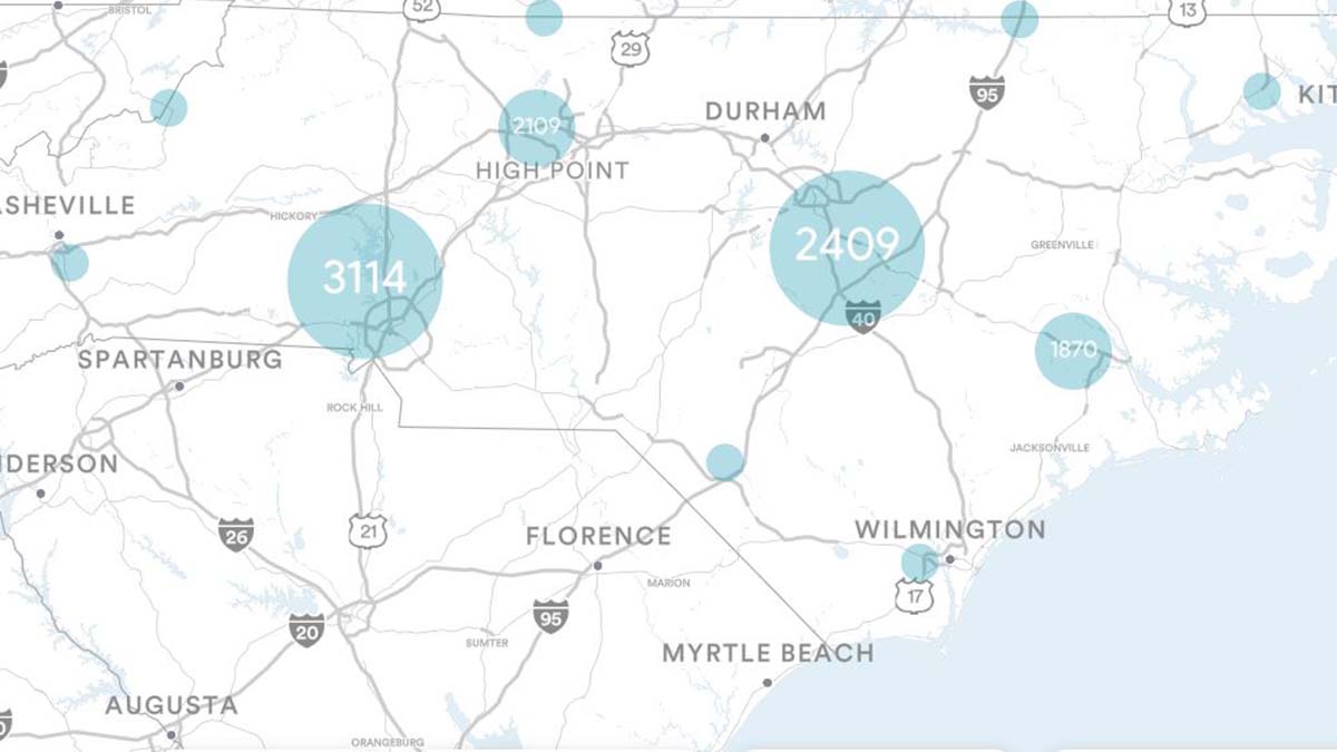 Billboard Advertising in North Carolina, NC - Rent North Carolina ...