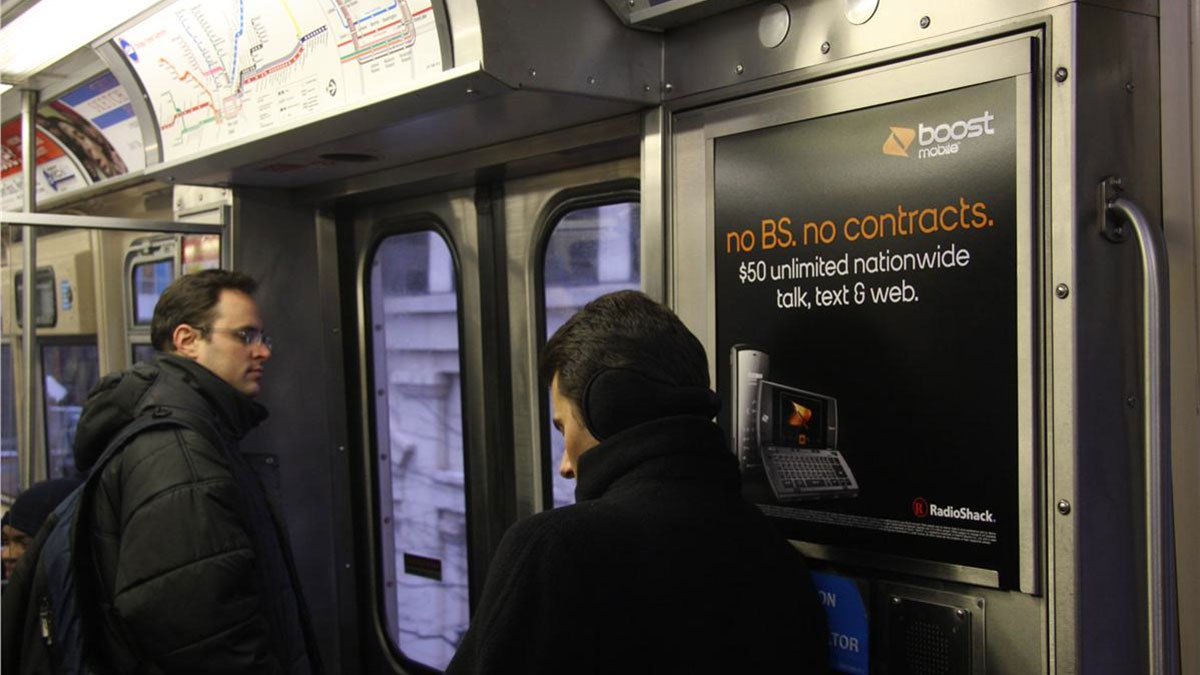 Train Advertising in 50 Cities - Rail Advertising Agency - Blue Line Media